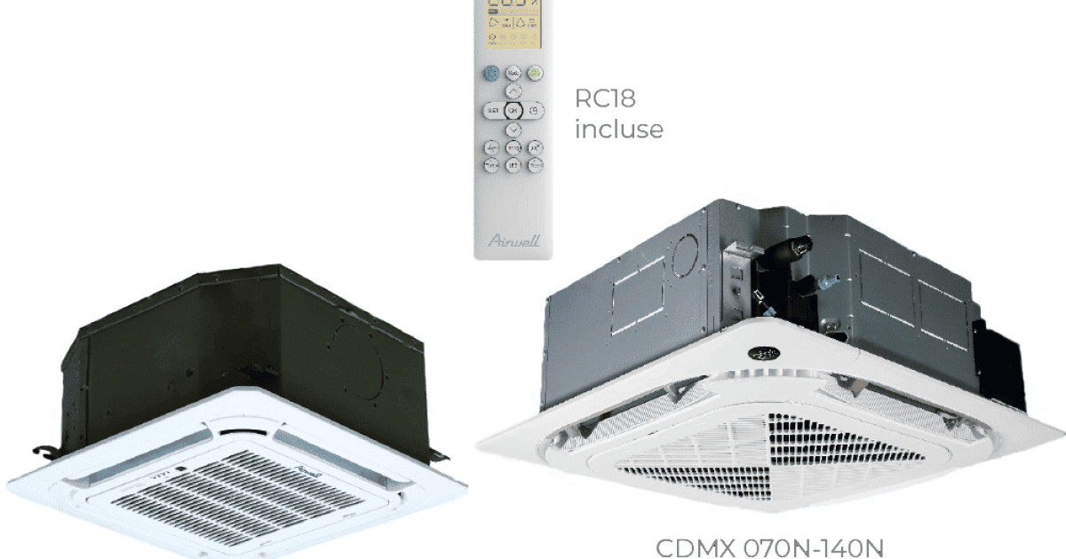 Airwell Cassette Split Binnenunit 10kW